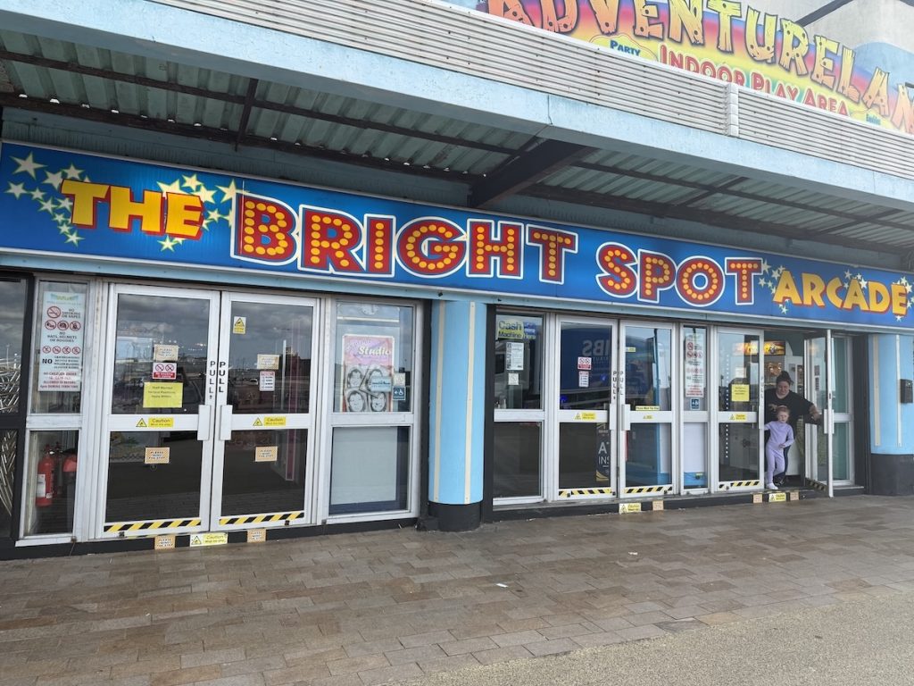 The Bright Spot Arcade - Welcome To Wallasey!