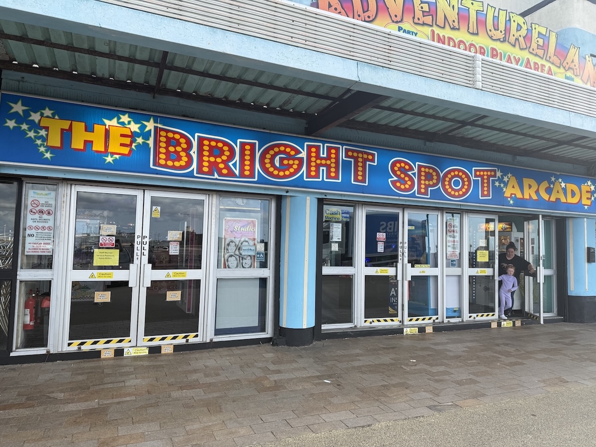The Bright Spot Arcade - Welcome To Wallasey!